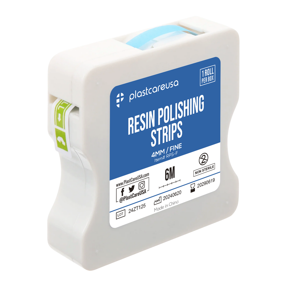 Fine Grit Resin Polishing Strips File Kit, 4mm x 6M, Dental Sanding Te ...