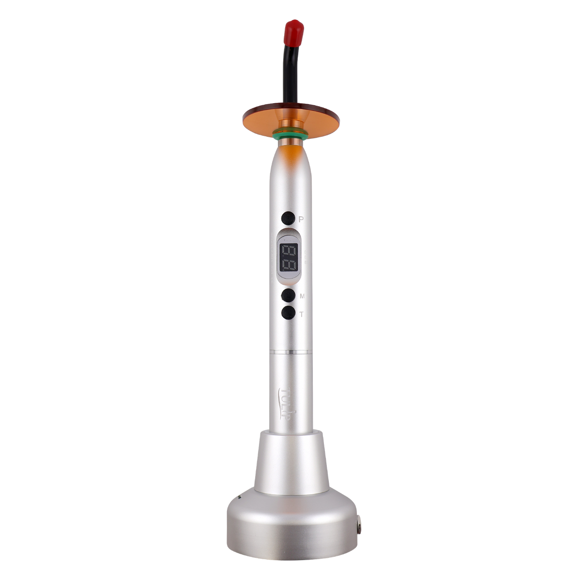 Tulip Cordless Dental 4 LED Curing Light – 1200 mW/cm² 430-485nm Stain ...
