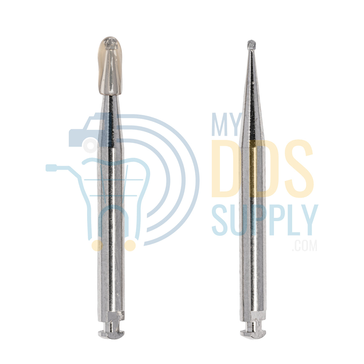 10 RA1 Surgical Length 25mm Round Carbide Dental Burs for Slow Speed H ...