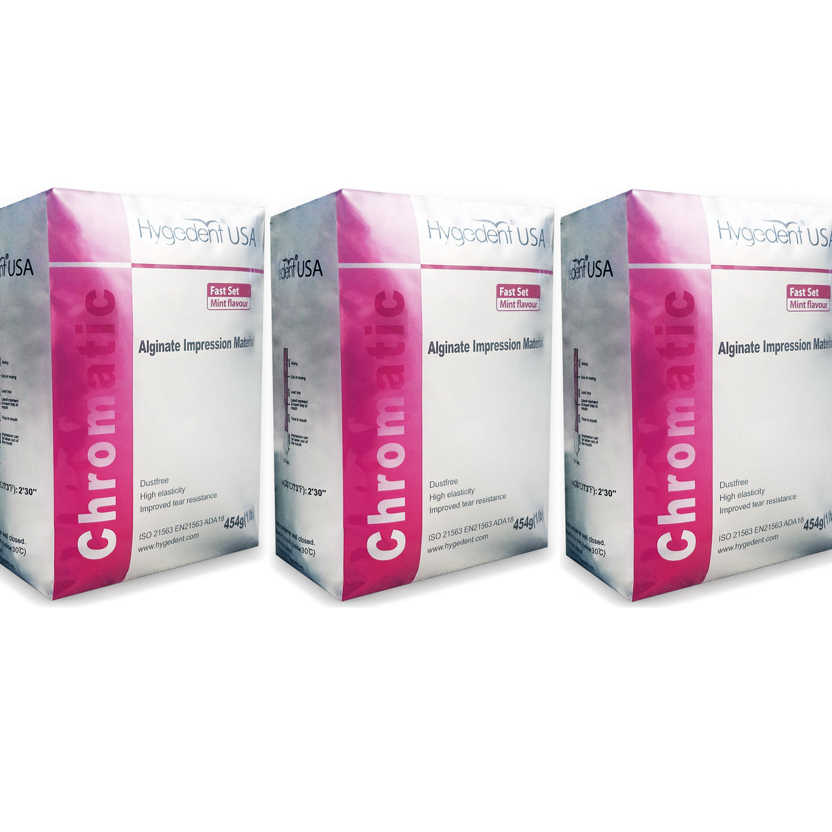 Hygedent Chromatic Alginate, Color Changing (Fast Set) (3 Pack) – My ...