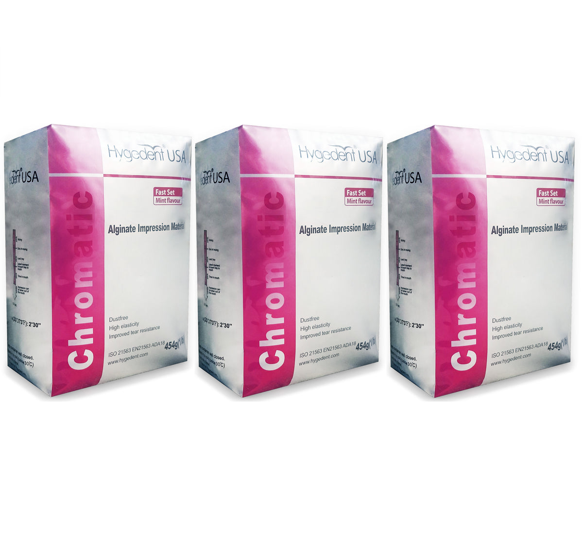Hygedent Chromatic Alginate, Color Changing (Fast Set) (3 Pack) | My ...