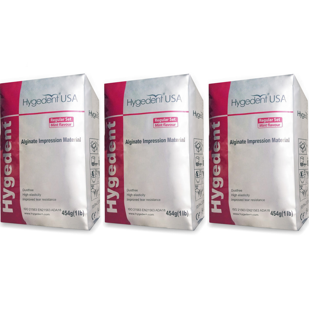 Hygedent Chromatic Alginate, Color Changing (Regular Set) (3 Pack) – My ...